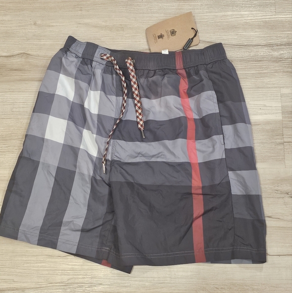Burberry | Swim | Burberry Check Drawstring Swim Shorts | Poshmark
